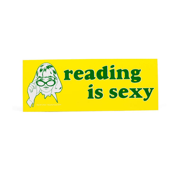Reading Is Sexy Sticker World Famous Original
