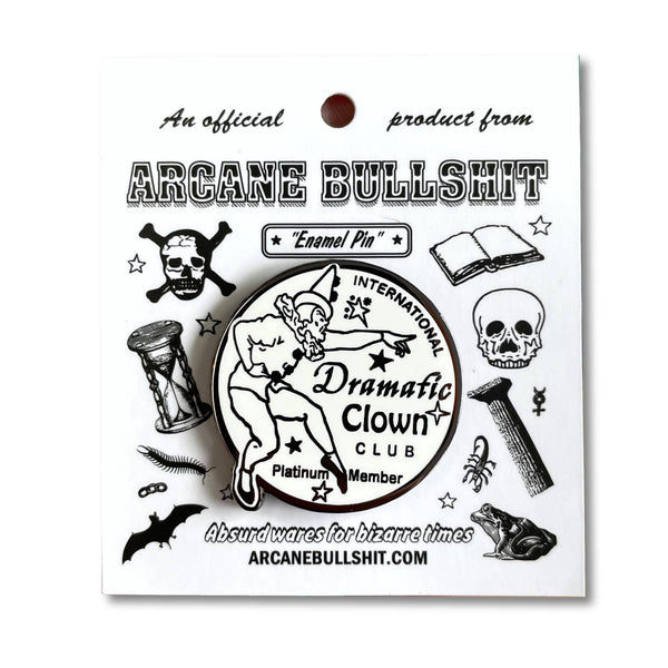 Dramatic Clown Club Pin - World Famous Original
