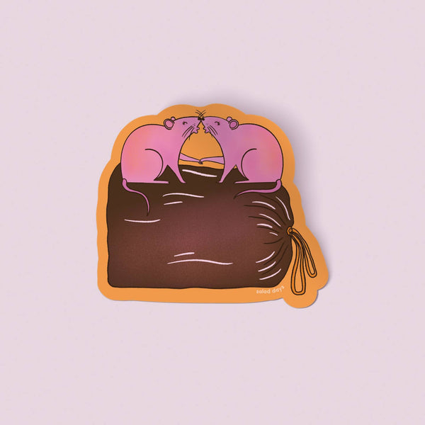 Rat Trash Sticker - World Famous Original