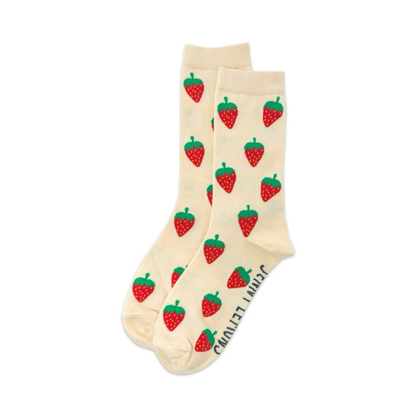Strawberry Crew Socks - World Famous Original