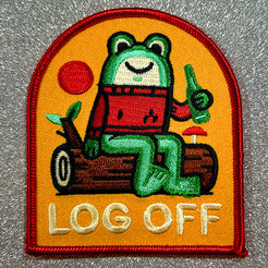 Log Off Patch – World Famous Original