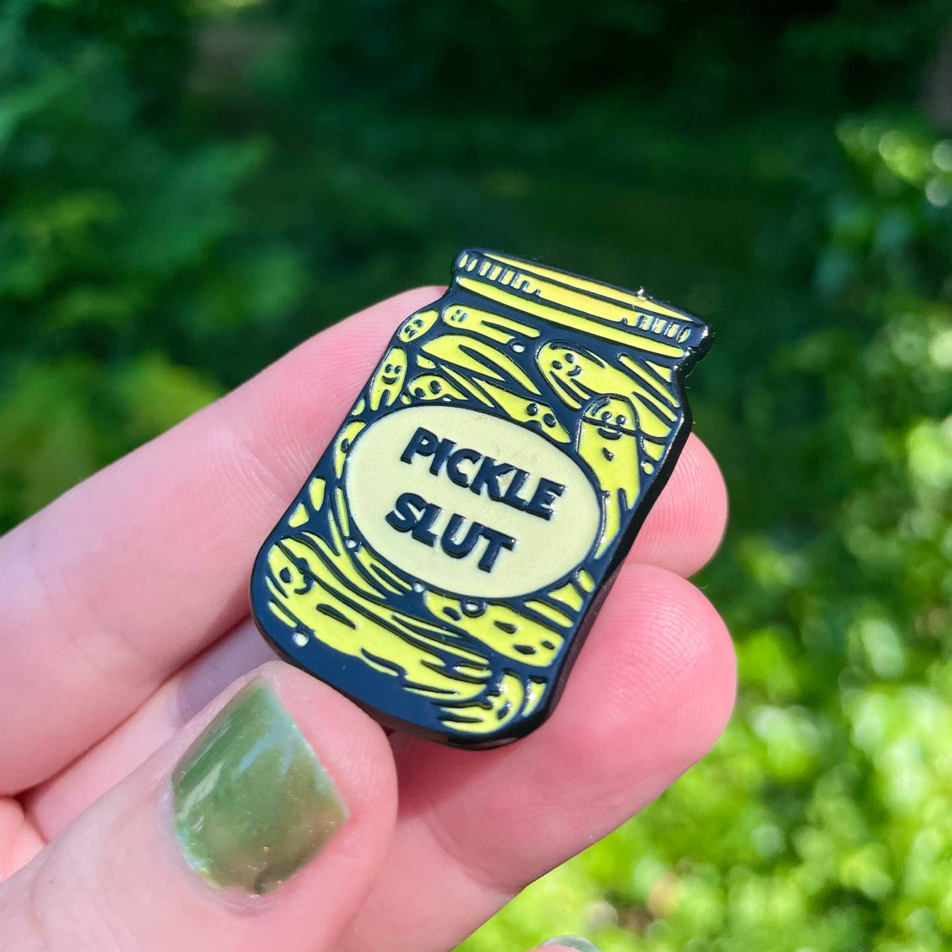 Pickle Slut Enamel Pin – World Famous Original