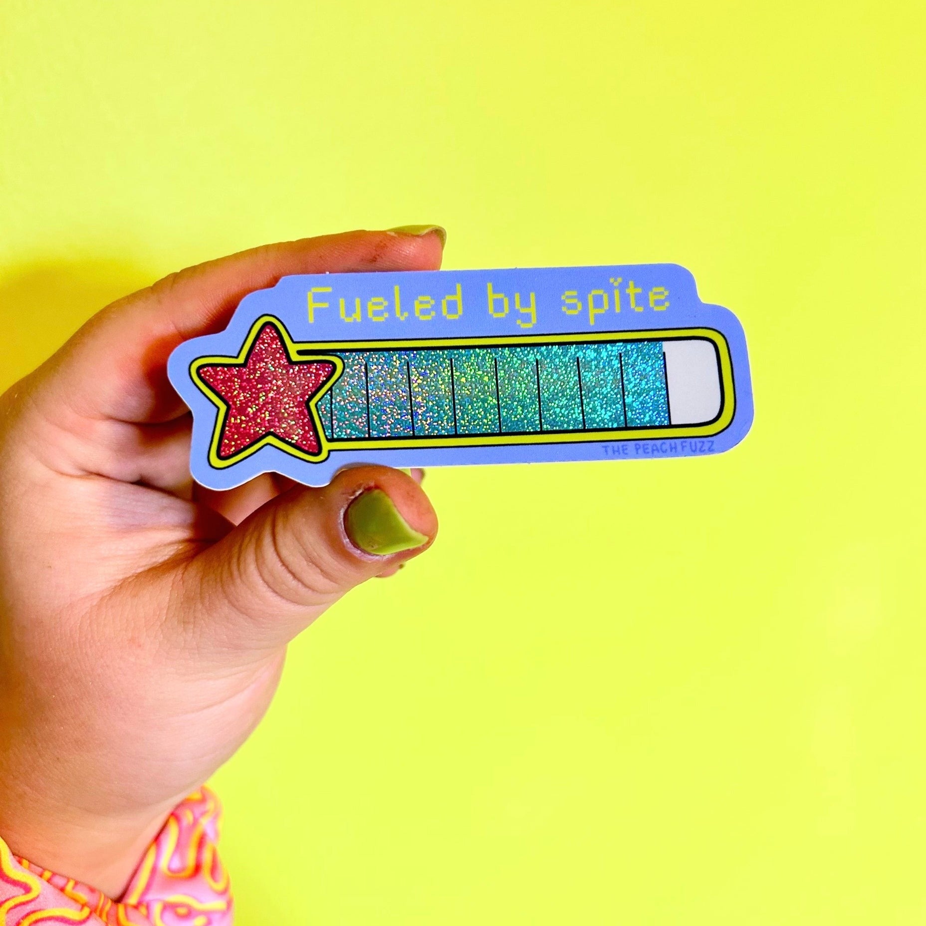 Fueled By Spite Sticker – World Famous Original