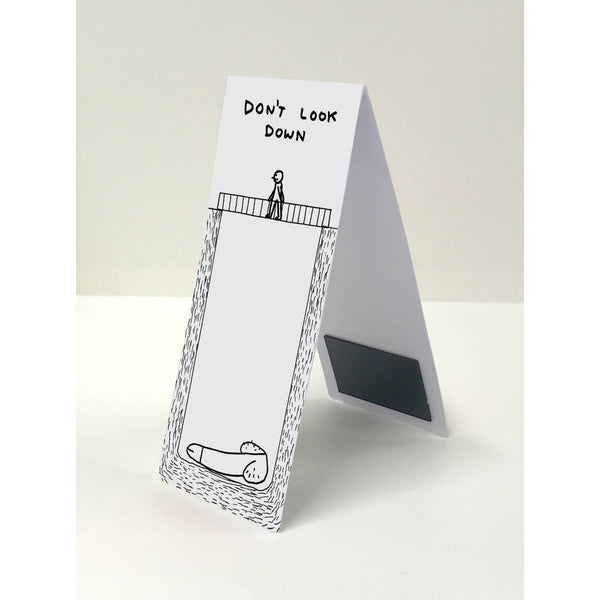 Don't Look Down Magnetic Bookmark - David Shrigley - World Famous Original