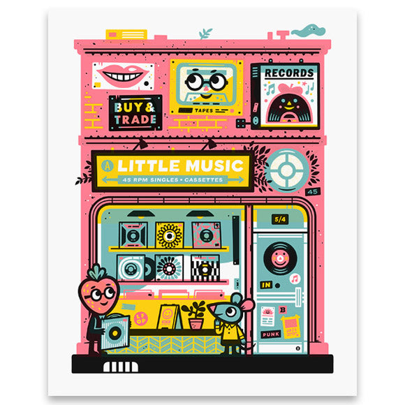 Little Music 8x10 Print - World Famous Original