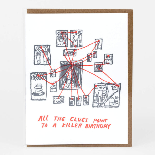 Killer Happy Birthday Card - World Famous Original