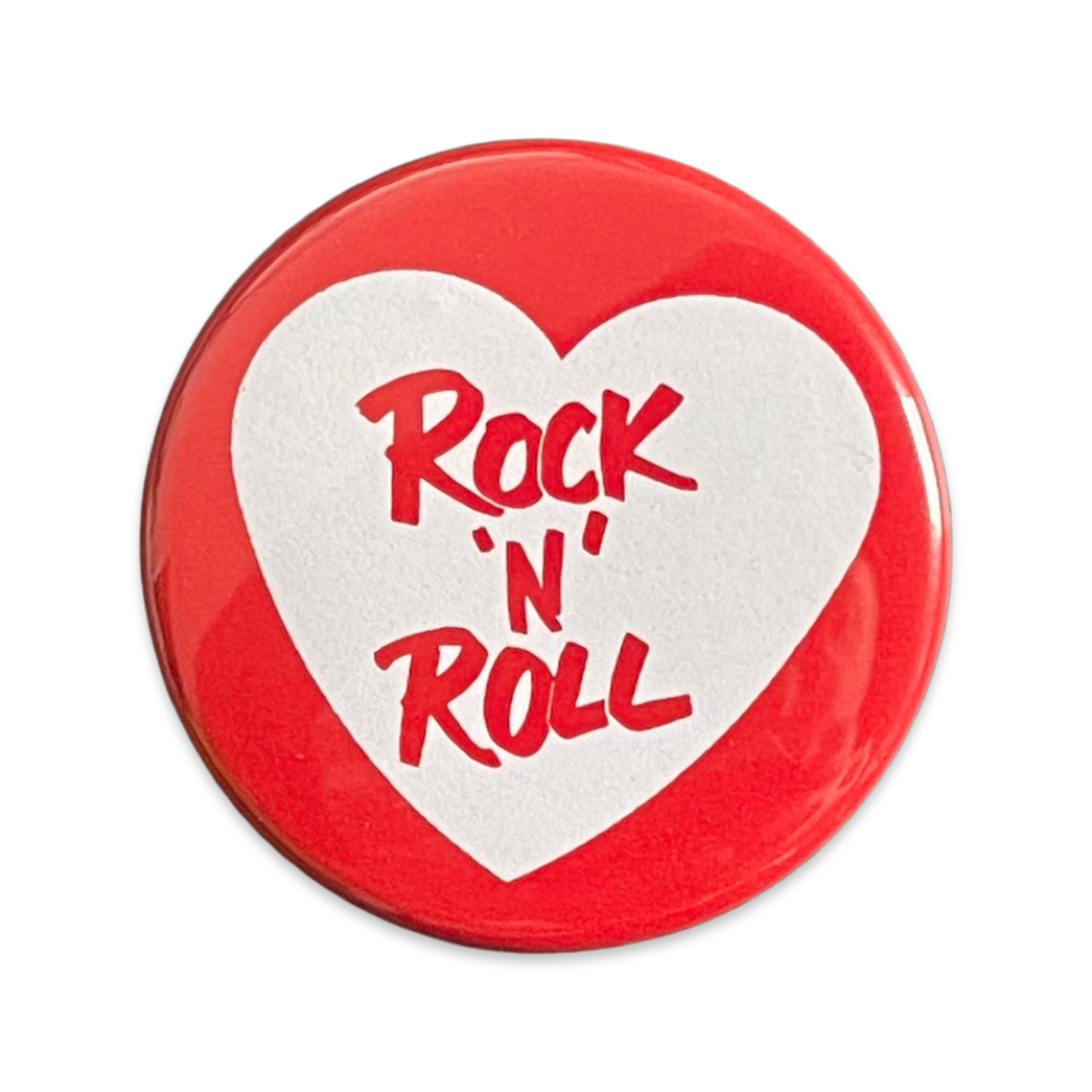 Rock N Roll (I Love) Button - 1.75" – World Famous Original