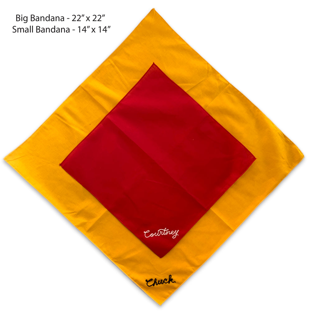 Bandana (with Custom Chainstitch) - World Famous Original