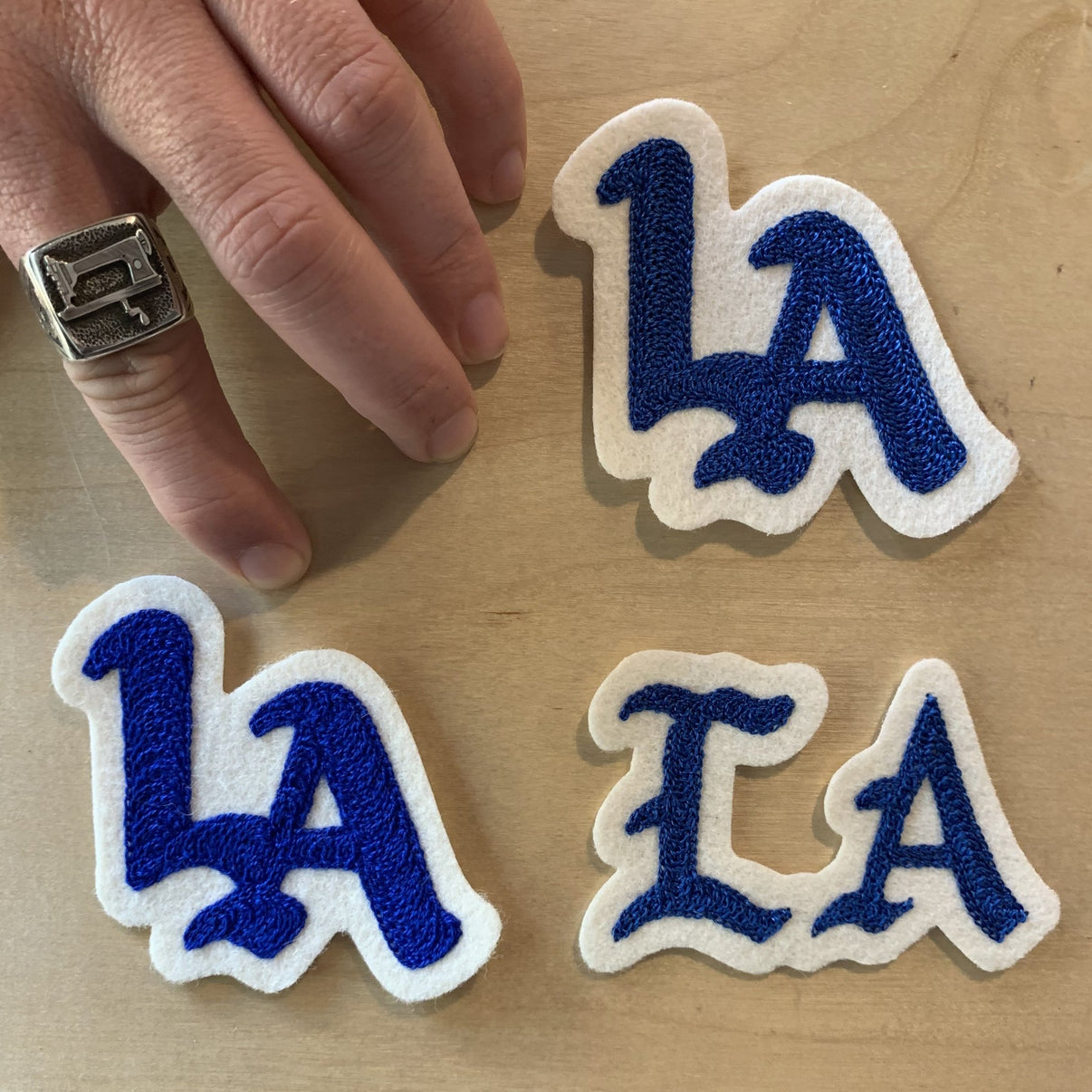 LA Los Angeles Chainstitch Patch – World Famous Original
