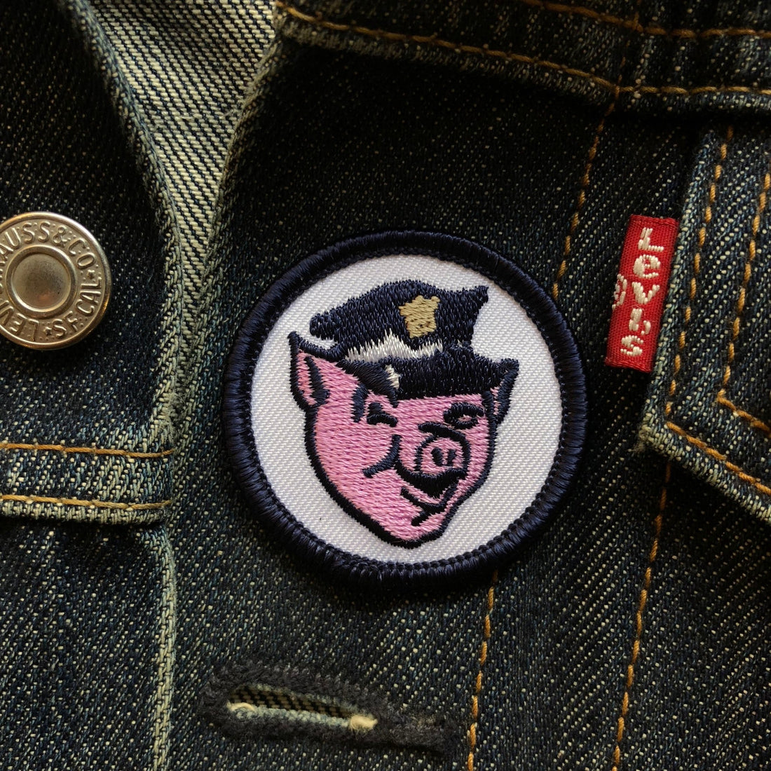 Officer Porky - Mini Patch – World Famous Original