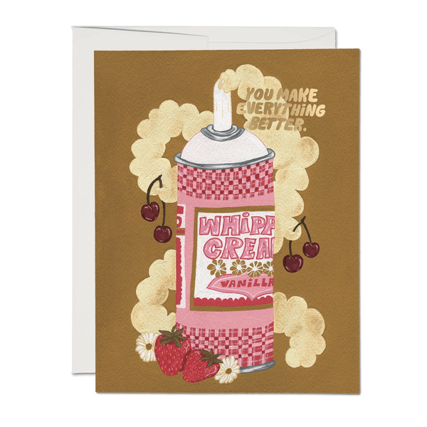 Whipped Cream Card - World Famous Original